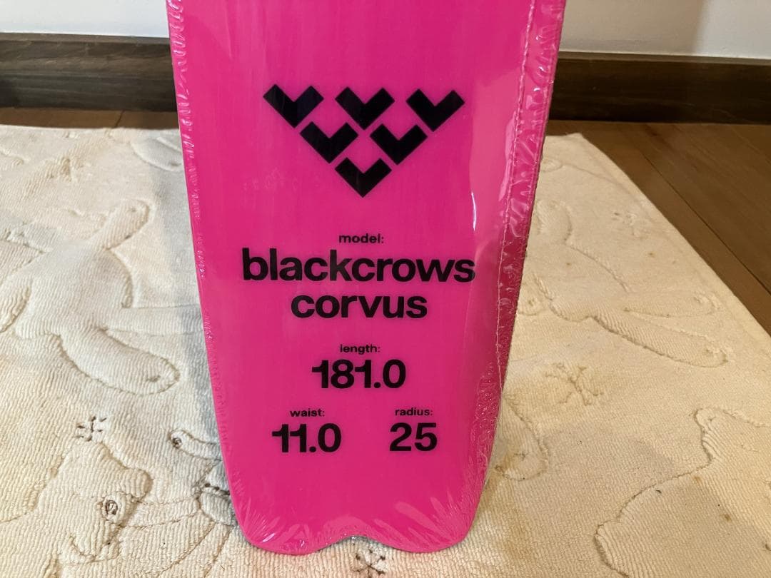 未使用 ブラッククロウズ コーバス blackcrows corvus 181