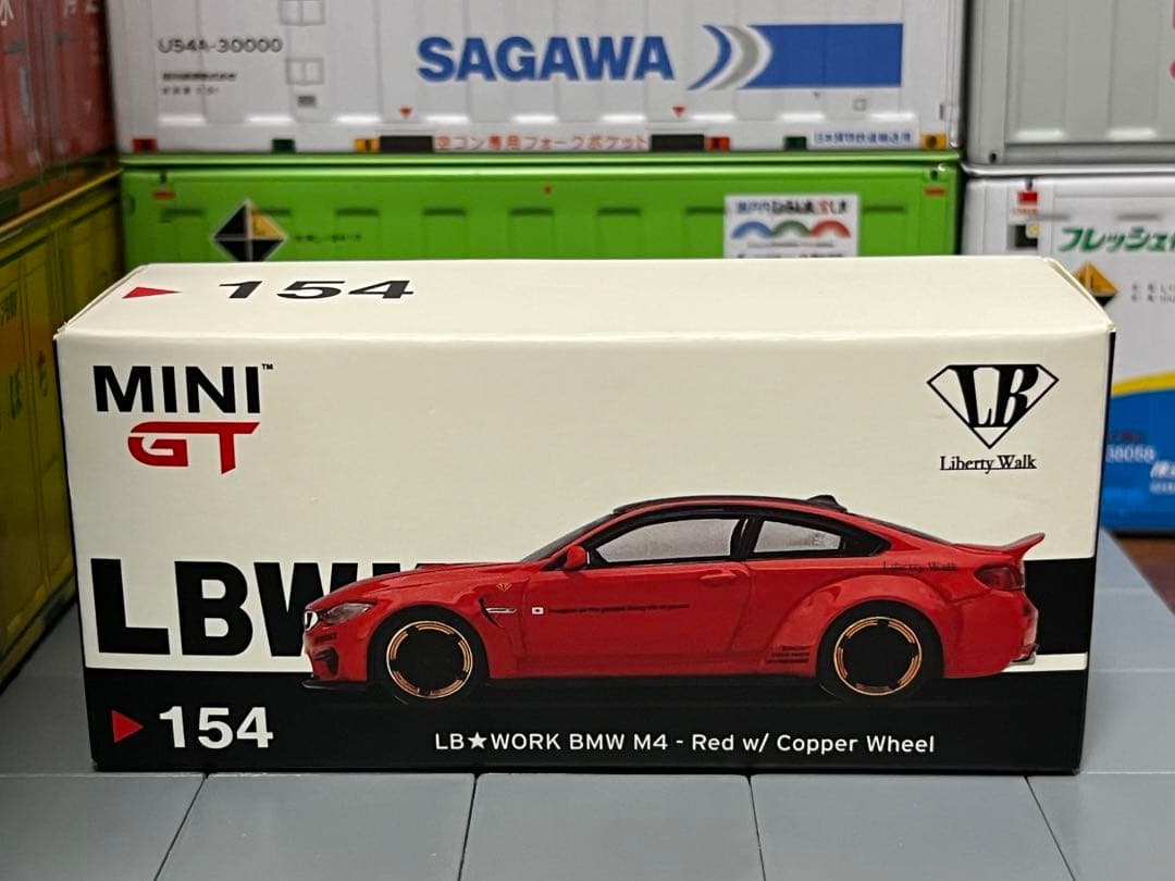 ★MINIGT LB WORK  M4 ホットウィール  M3