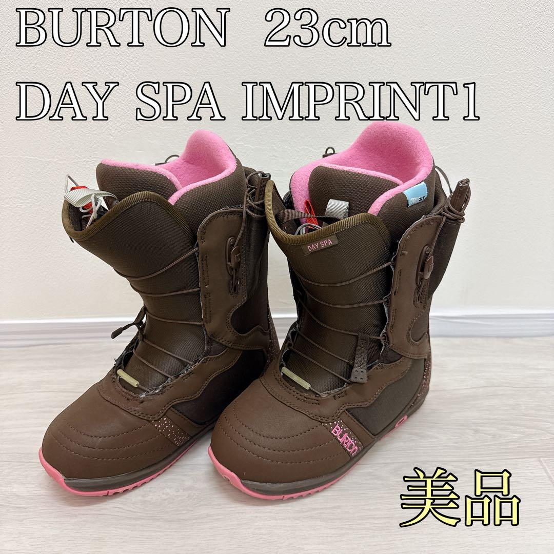 【美品　BURTON】スノーボードブーツ 23cm DAY SPA
