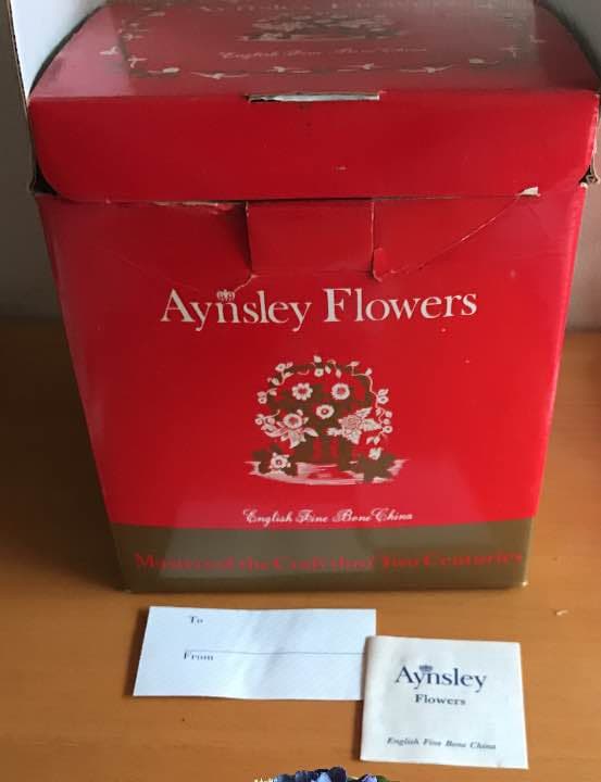 AYNSLEY English violet  陶器