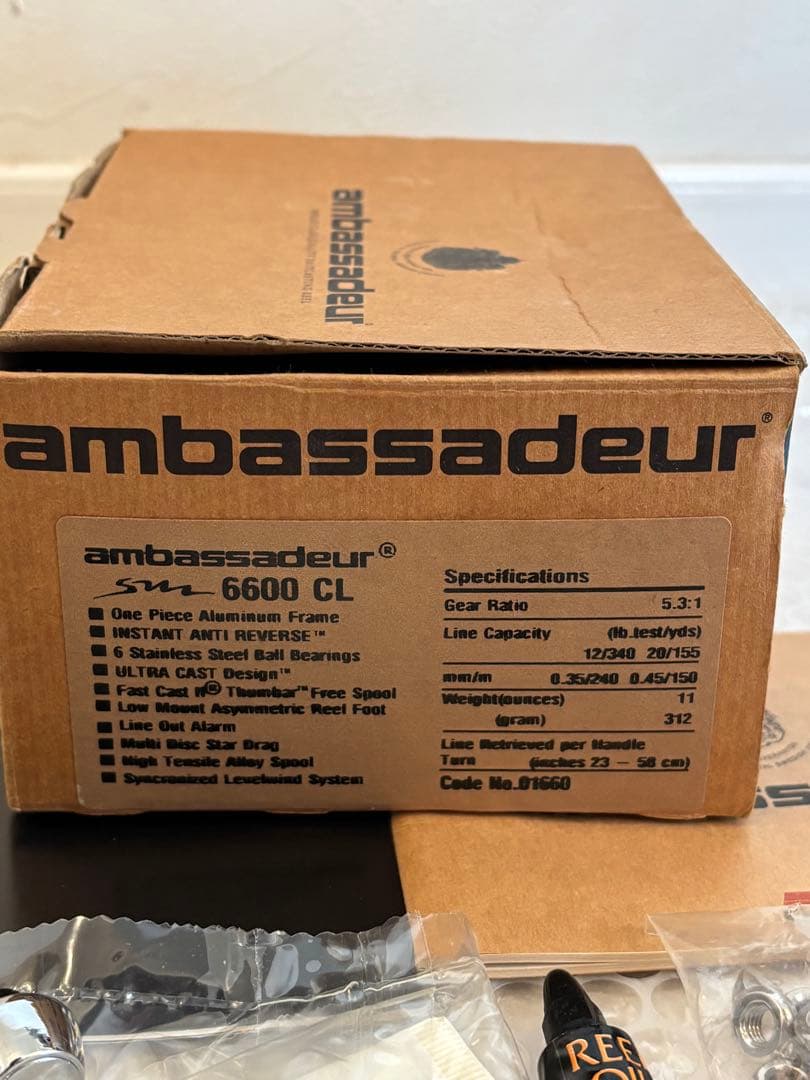 abu ambassadeur SM 6600 CL アブ アンバサダー
