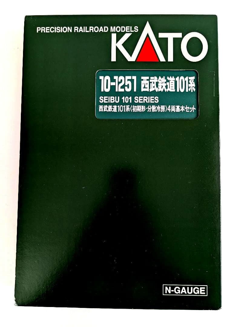 KATO 西武鉄道　101系〈初期形・分散冷房〉　4両基本+4両増結セット