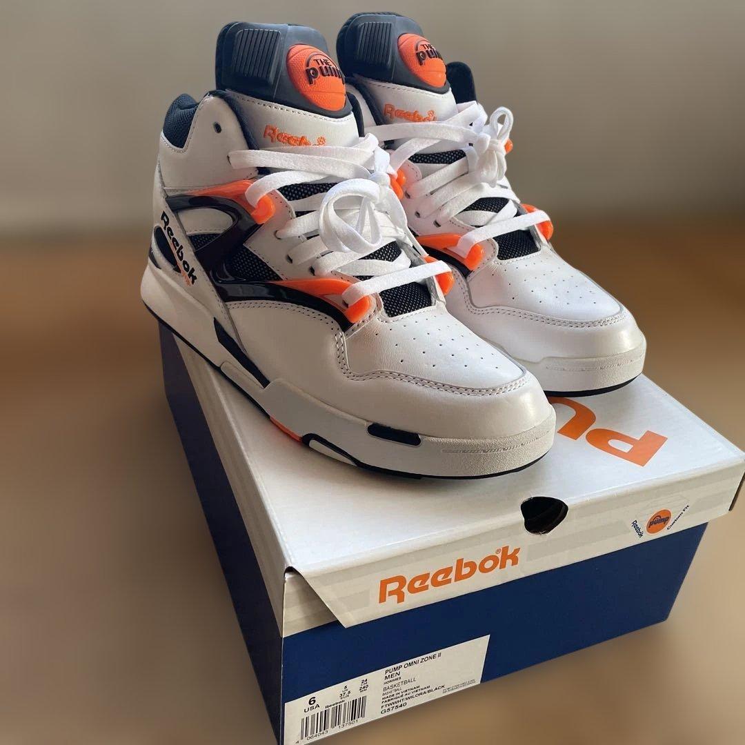 シューズ(女性用) REEBOK PUMP OMNI ZONE II MEN G57540 24cm