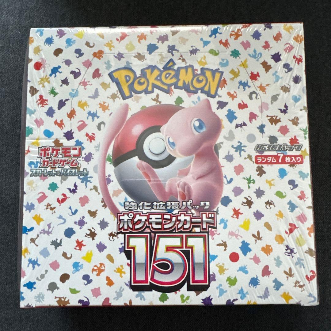 物*欲様 シュリンク付き未開封　ポケモンカード151 BOX