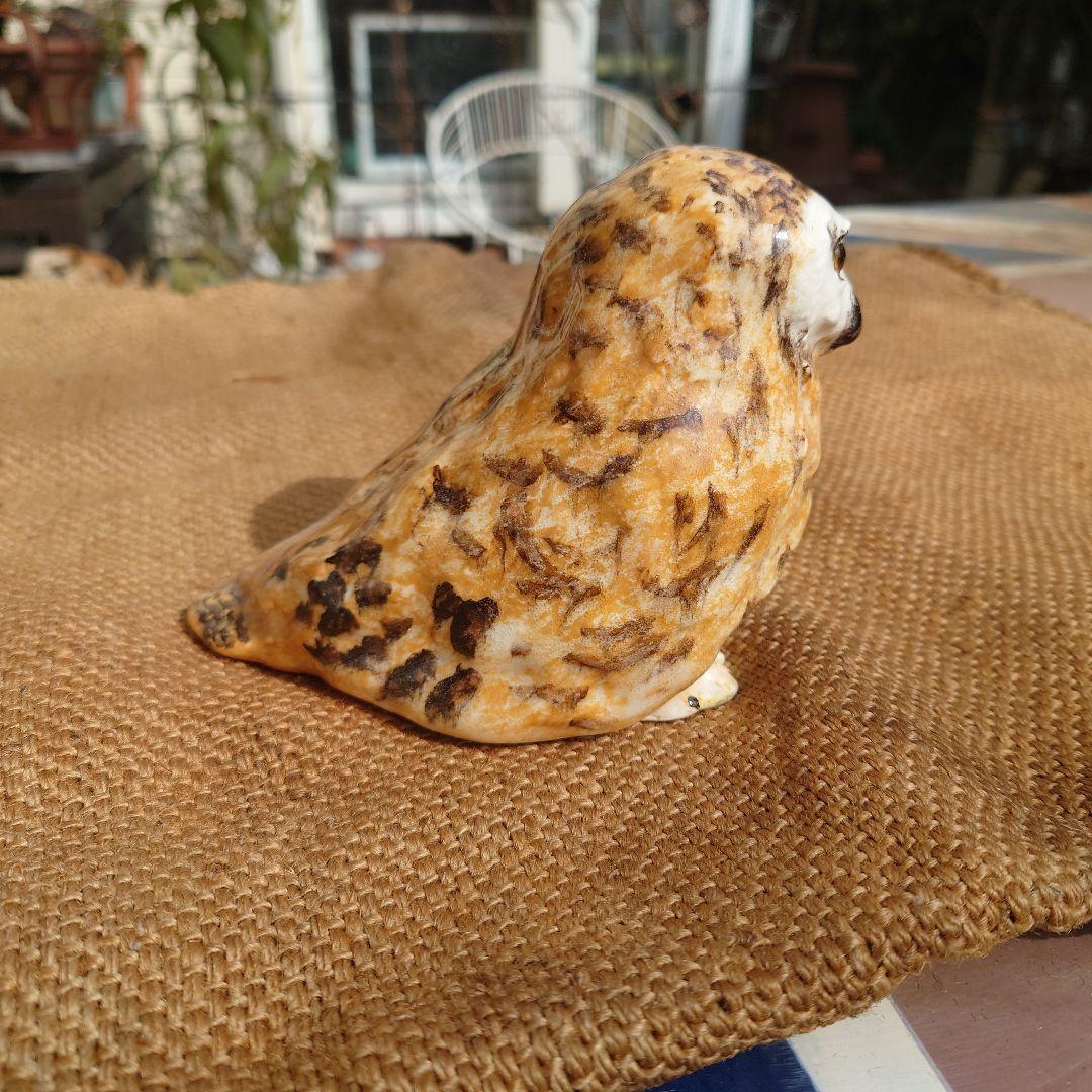 WINSTANLEY OWL　ふくろうのオブジェ(黄色)