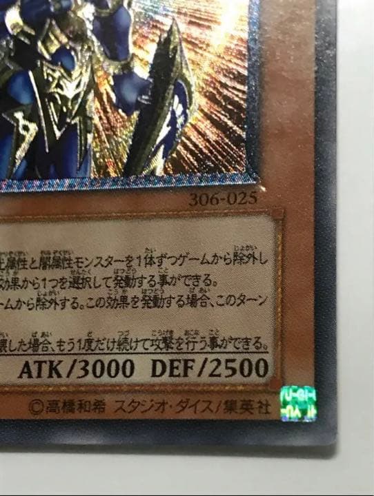 遊戯王 カオス・ソルジャー －開闢の使者－ レリーフ