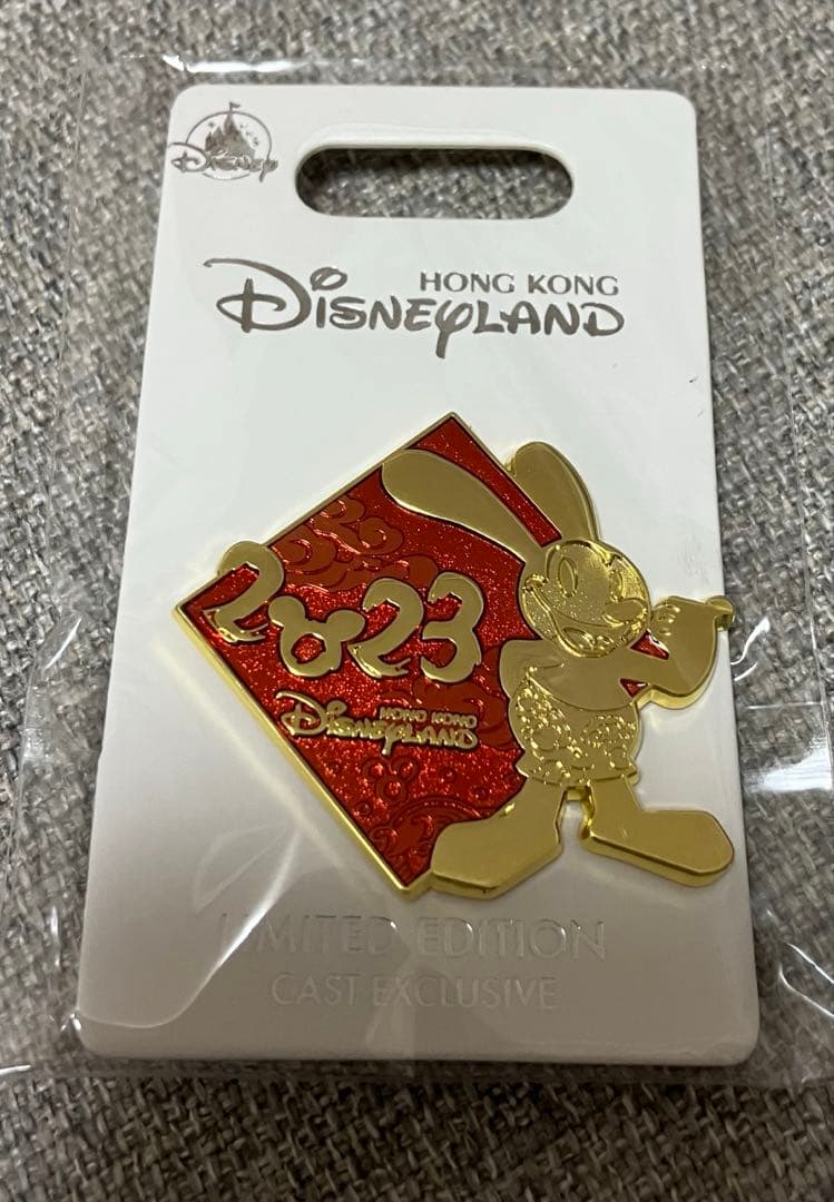 レア 限定 ディズニー ピンバッジ オズワルド 2023 香港 HKDL