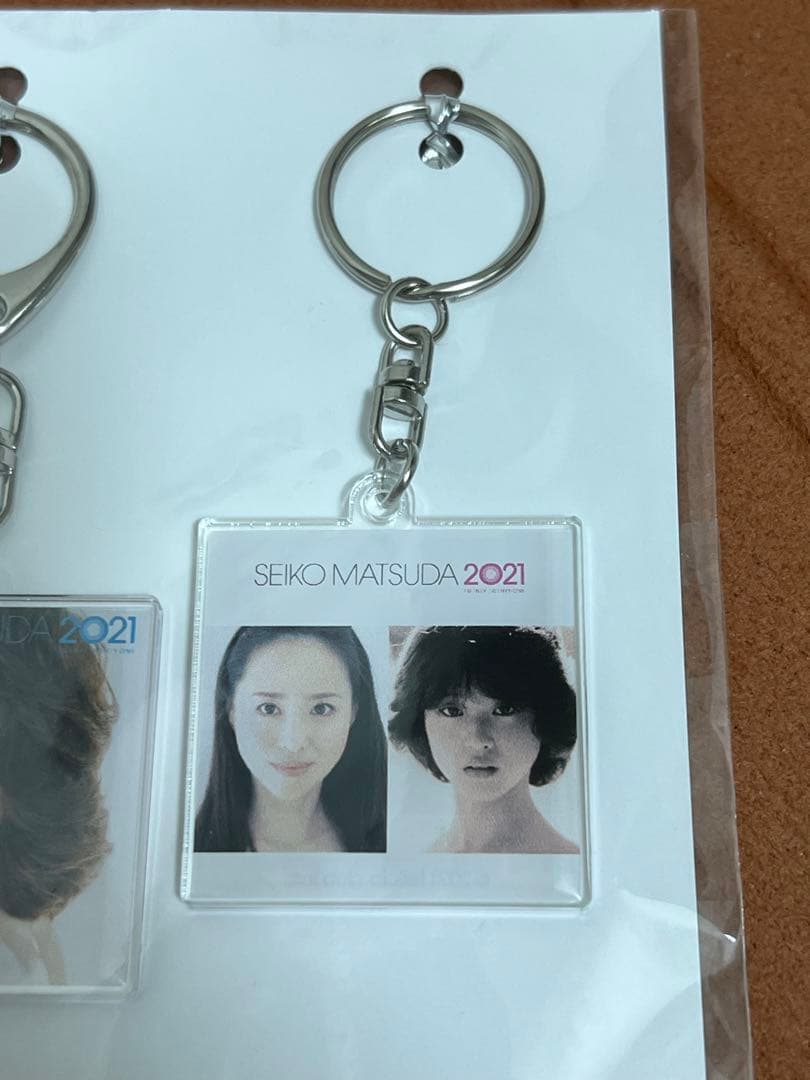 松田聖子　グッズ　2020-2021 アクリル&チャームキーホルダー