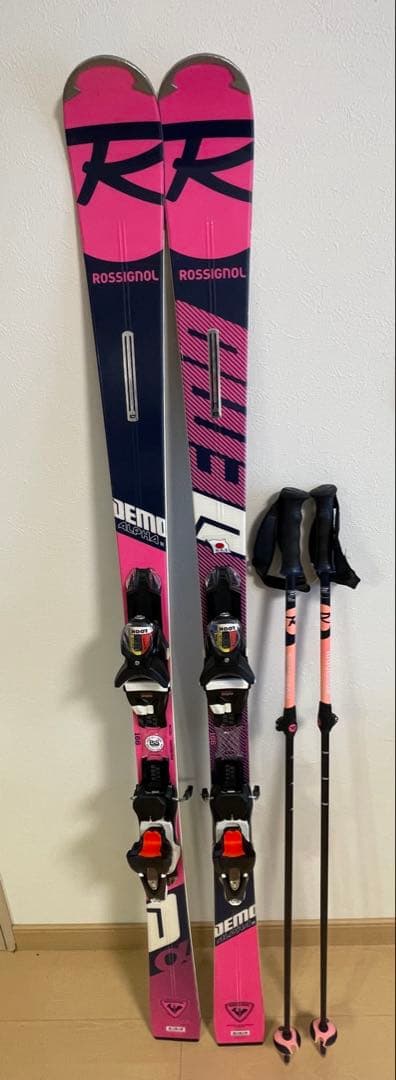 ★ストック付！SAJ ROSSIGNOL DEMO ALPHA TI 166cm