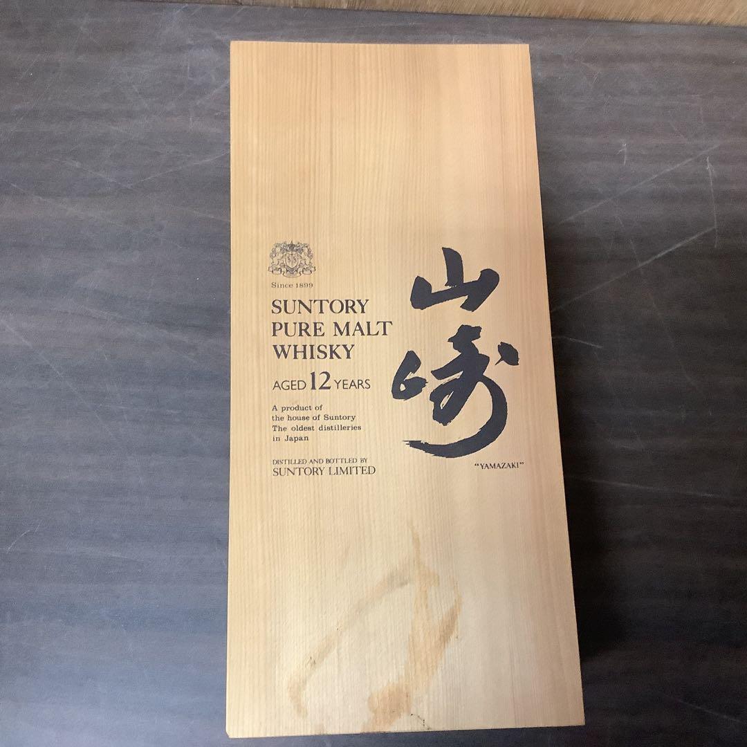 値下げ！！　Suntory 山崎 12年 ピュアモルトウイスキー 760ml