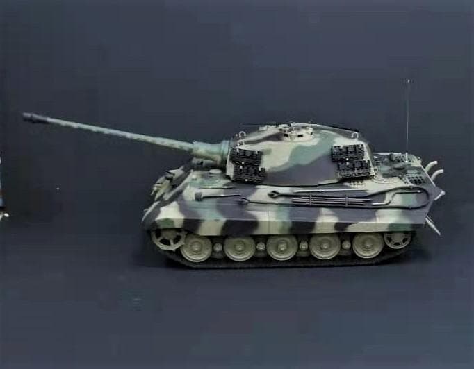 若干訳あり1/16戦車ラジコン　ドイツキングタイガー　ヘンロン3888A-1