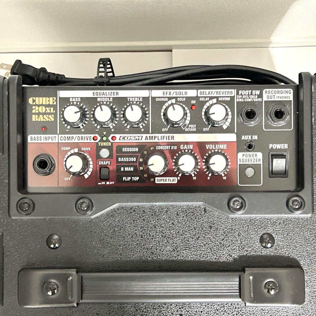 【新品同様】Roland CB-20XL CUBE-20XLベースアンプ 小型