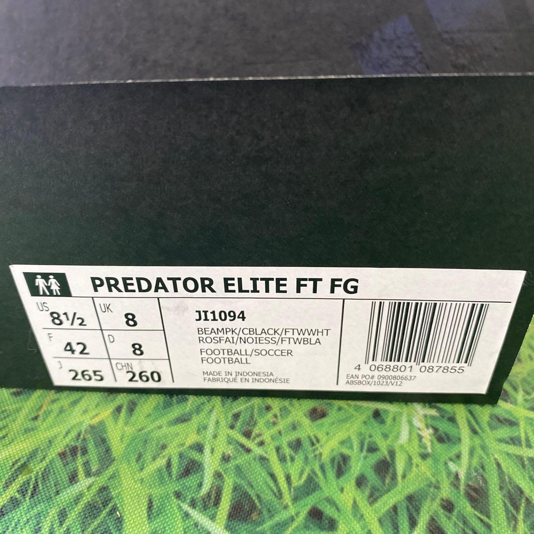 ☆adidas(アディダス)Predator ELITE FT FG☆ベッカム☆