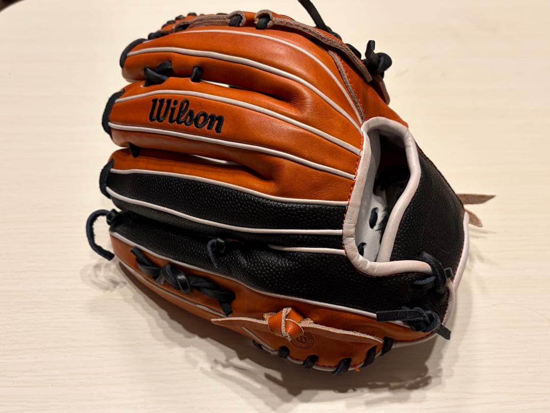 WILSON 軟式オーダーグラブ D1型 横型 湯もみ型付け済み 大谷風 投手用