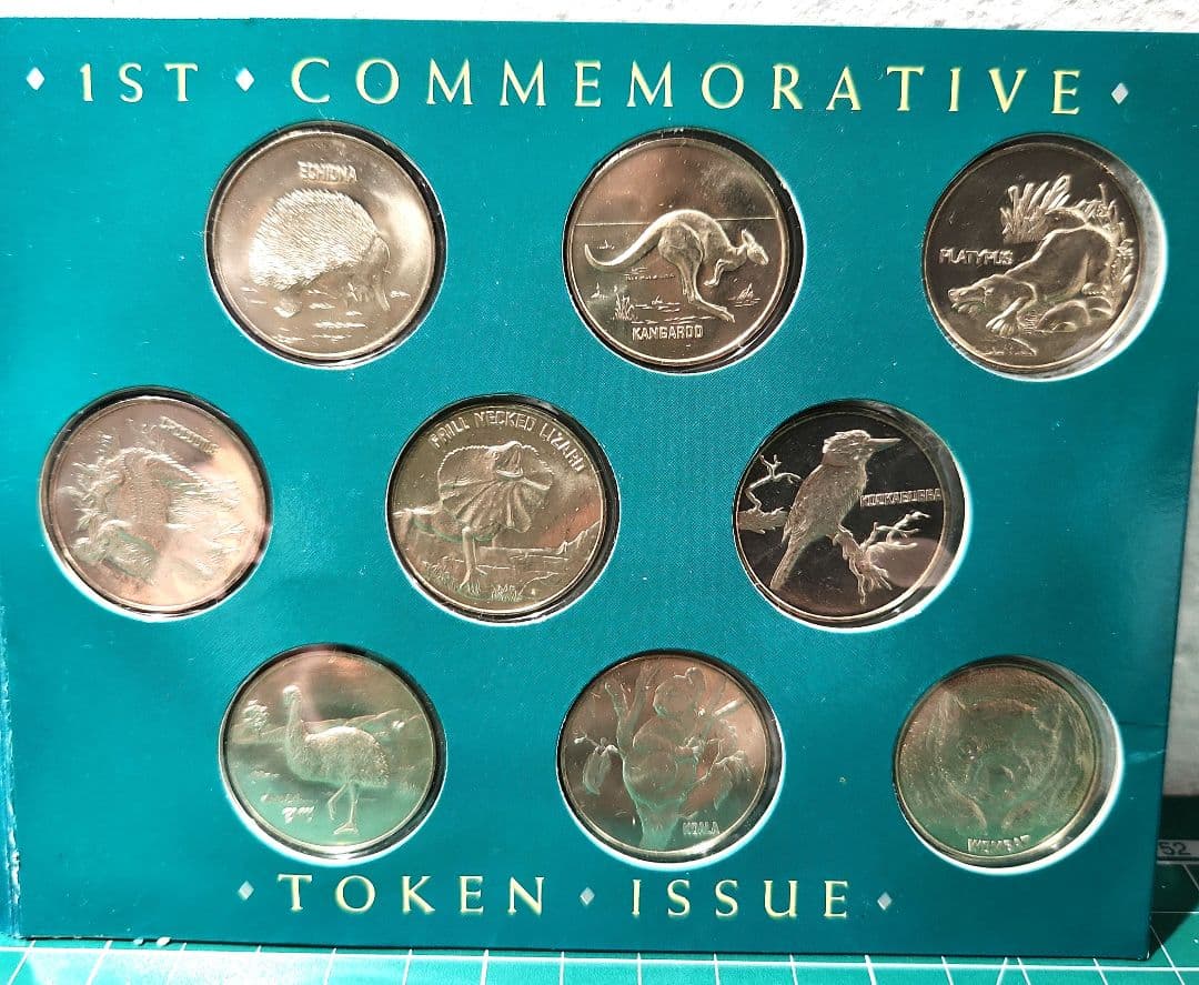 美品 1st Commemorative Token Issue 記念