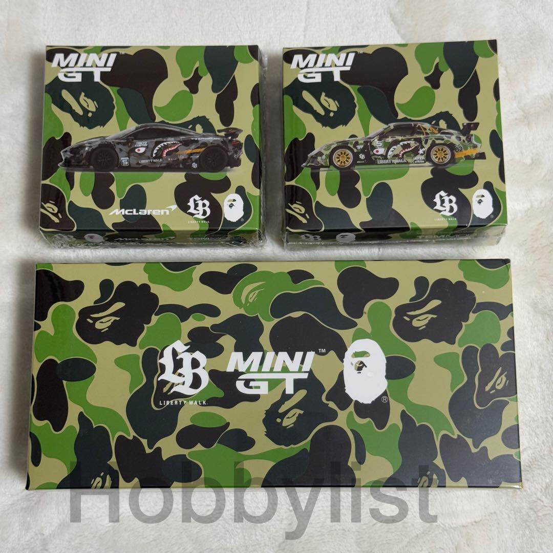 BAPE × MINIGT × LIBERTYWALK 6台セット