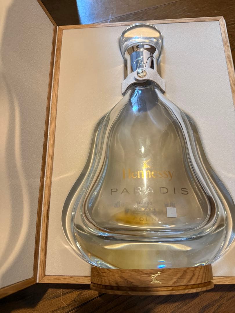 Hennessy Paradis木箱付き空瓶3本セット