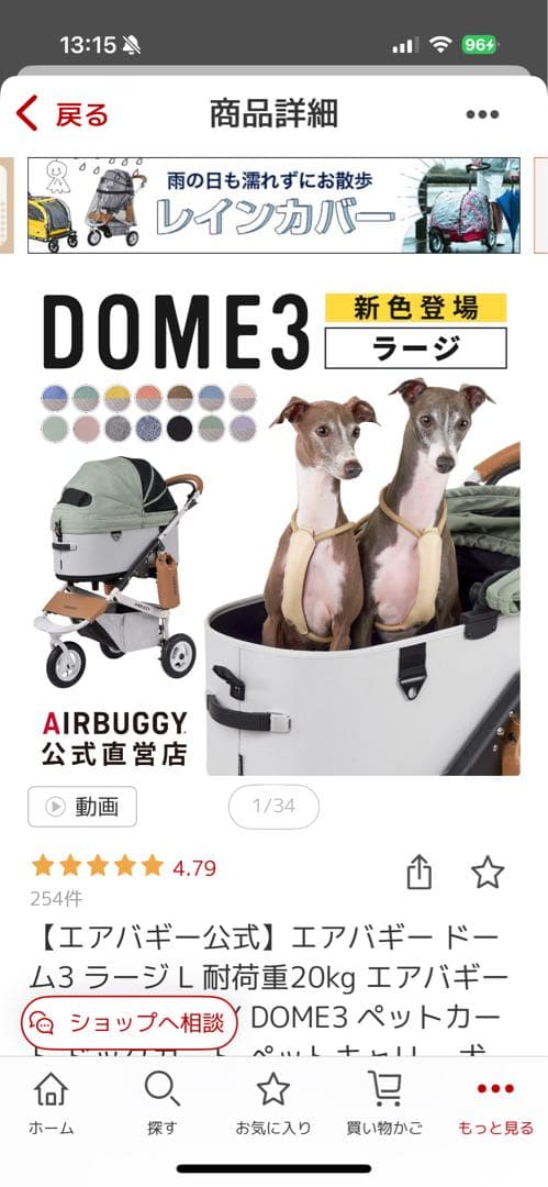 エアバギーDOME3