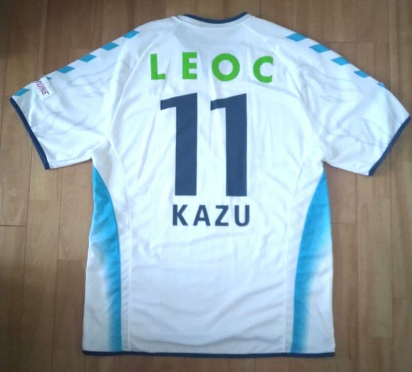 横浜FC 2005-2006 アウェイユニフォーム 三浦知良 カズKAZU11