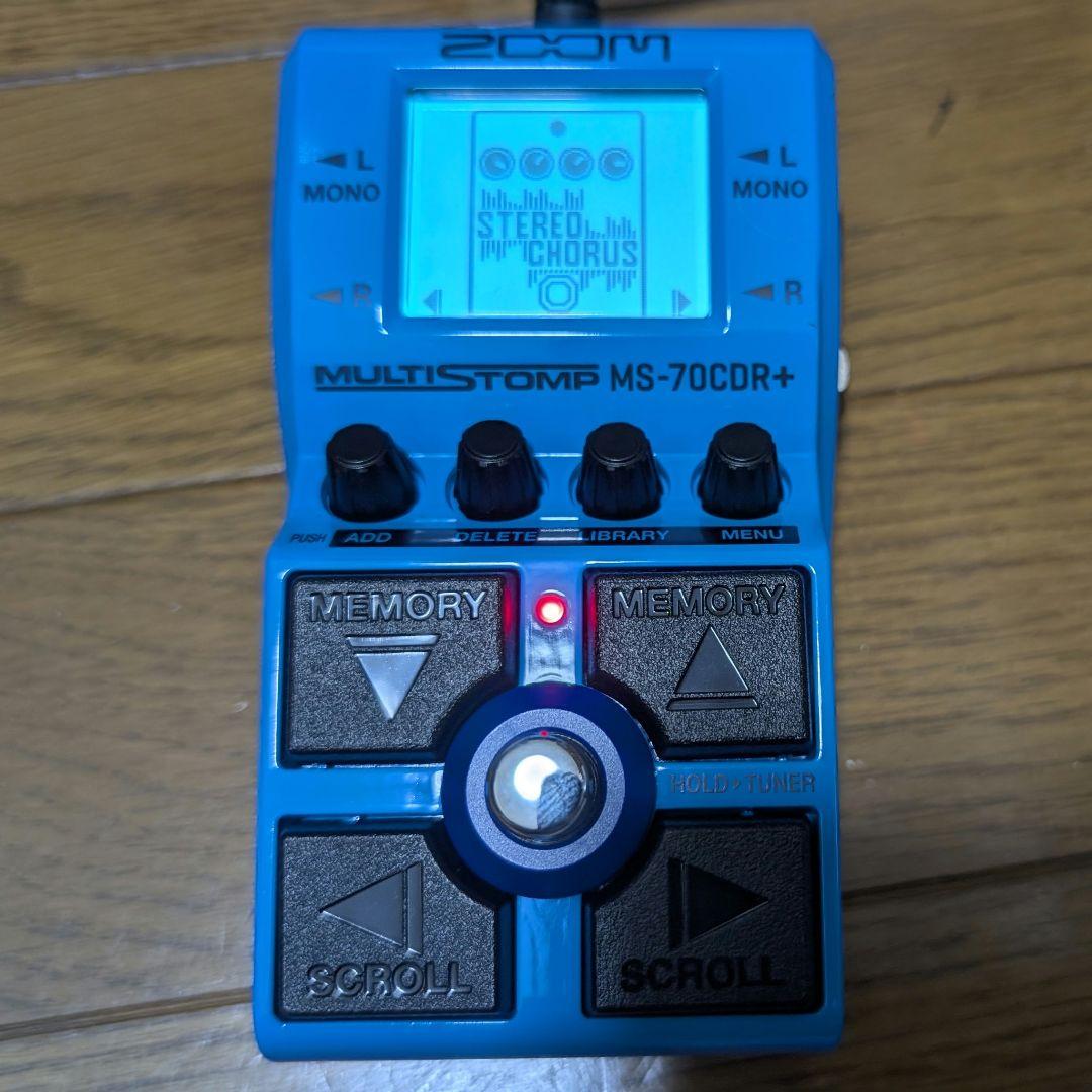 【新品】ZOOM MS-70CDR+ マルチエフェクター ストンプ