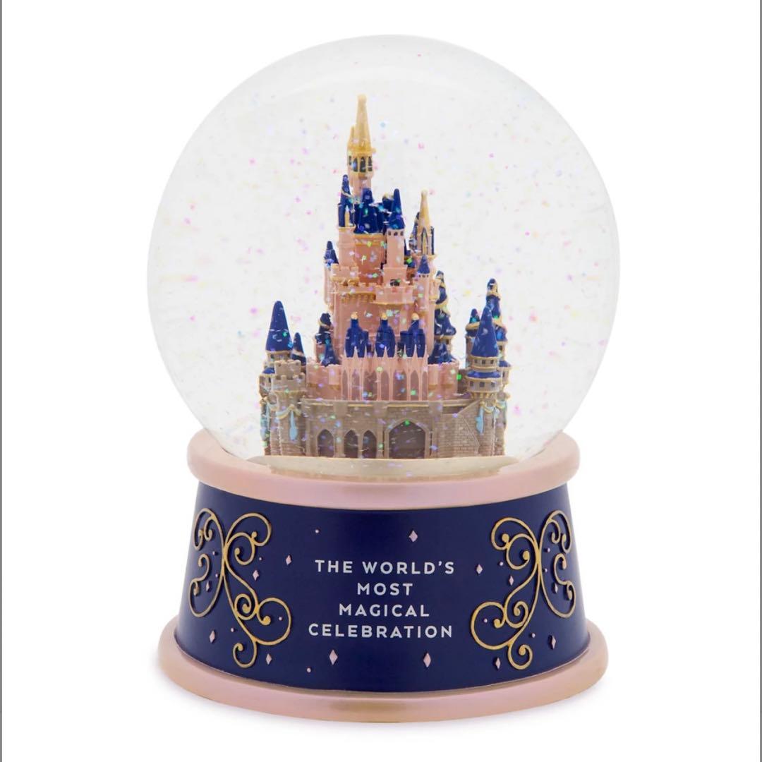 ディズニー　WDW 50周年　スノードーム　限定　完売品　新品未開封