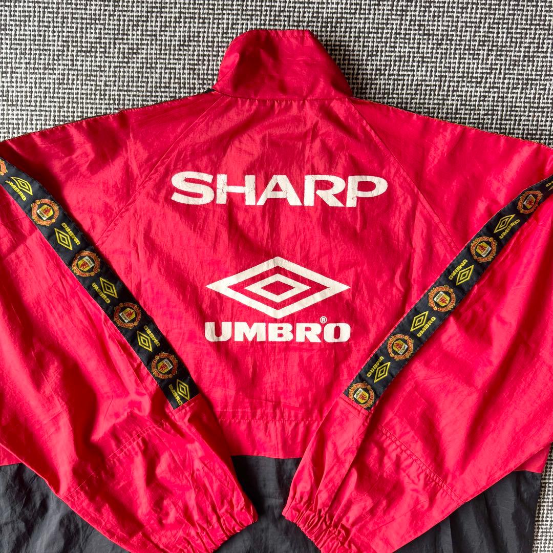 【90s UMBRO×SHARP】マンチェスターユナイテッド／トラックジャケット