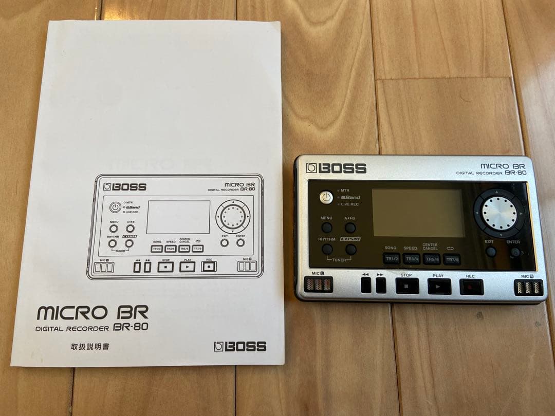 配信機器・PA機器・レコーディング機器 BOSS DIGITAL RECORDER BR-80