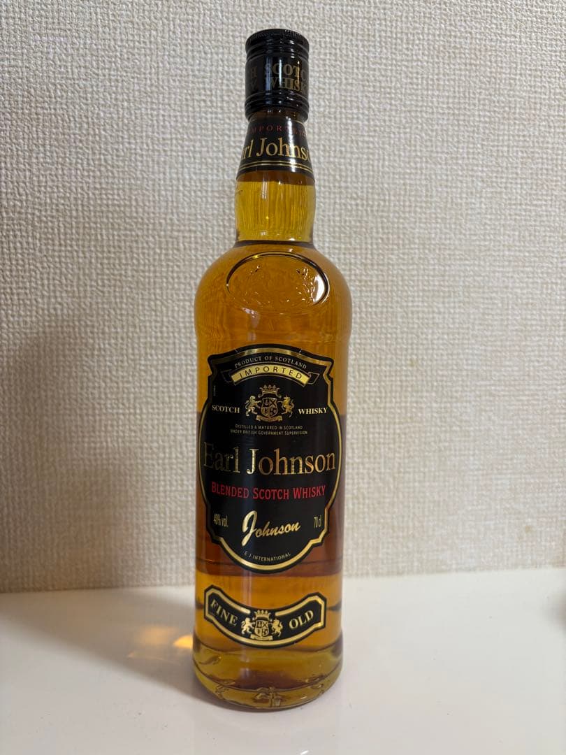 ウイスキー Earl Johnson Blended Scotch Whisky 700ml