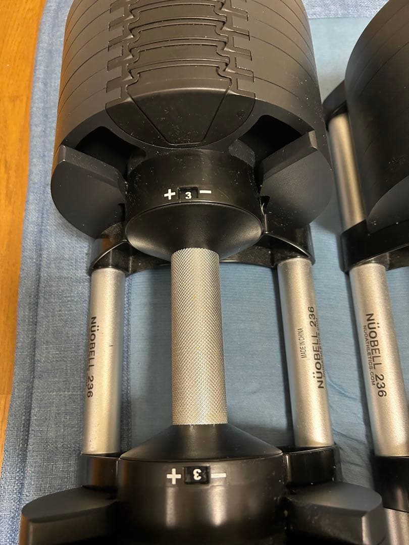 NUOBELL 可変式ダンベル 36kg 2個セット　＊引き渡しのみ