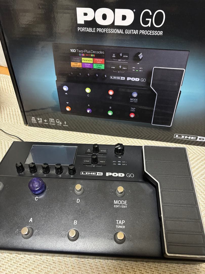 LINE 6 POD GO ギターエフェクター