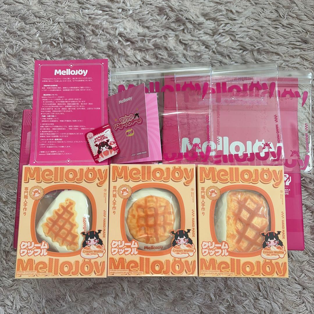 Mellojoy クリームワッフル 3個セット