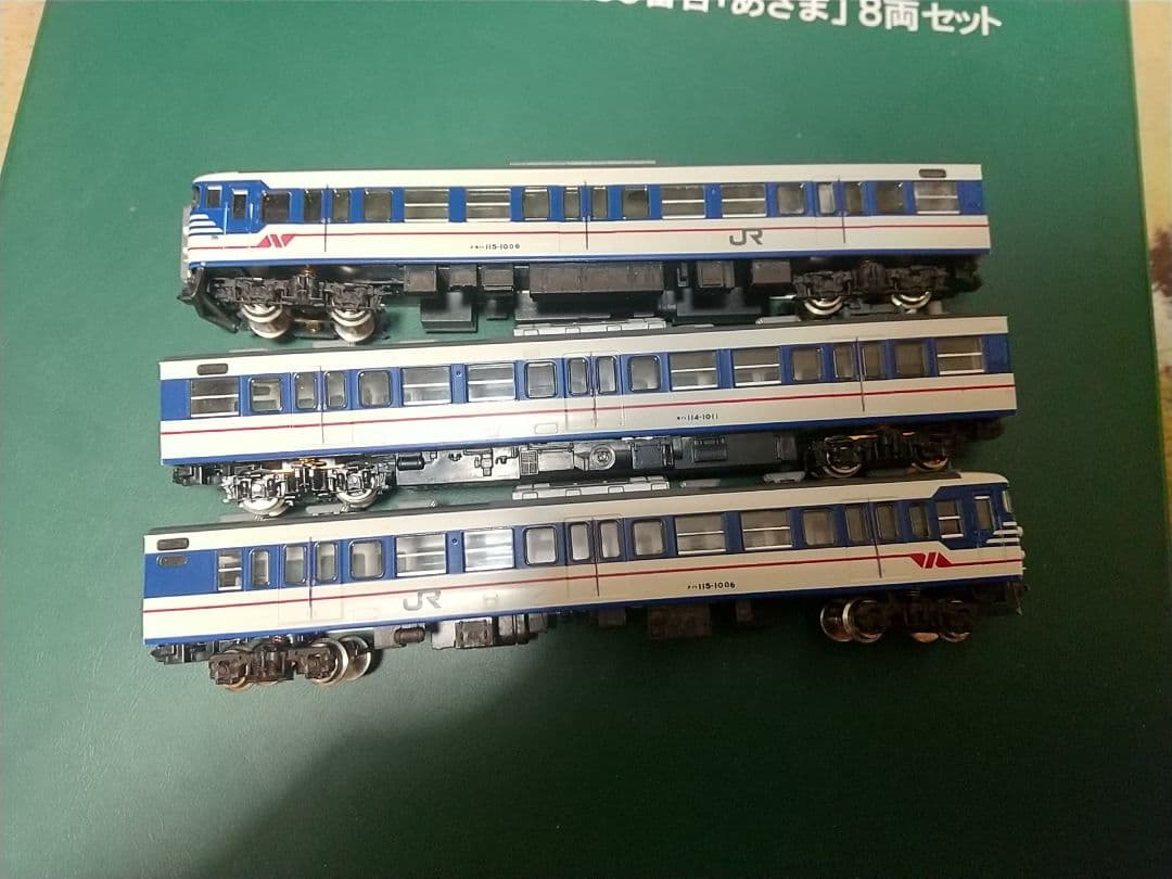 TOMIX 115系1000番台旧新潟色 N37編成 TN化済み 微加工あり