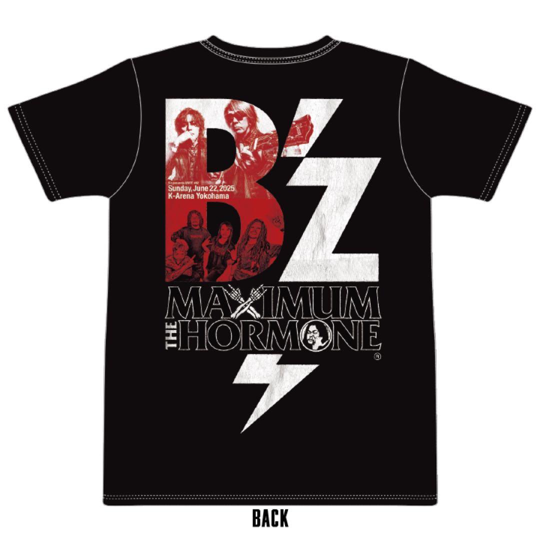 B'z UNITE Tシャツ マキシマムザホルモン XL 稲葉 松本 着用 新品