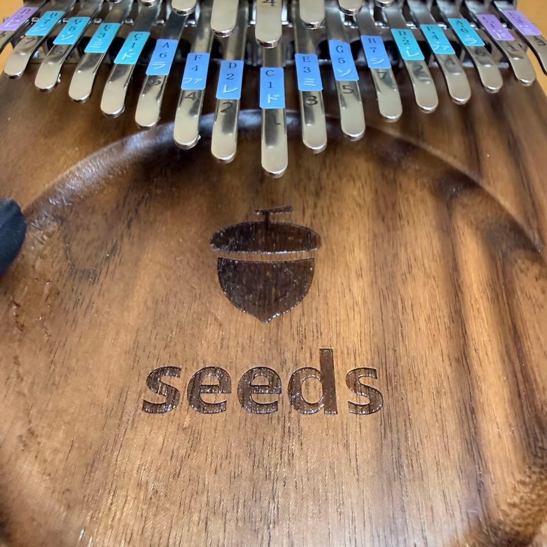 SEEDS 34音木製カリンバ