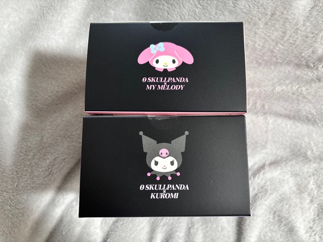 【新品未使用】SKULLPANDA マイメロ クロミ ぬいぐるみペンダント 2個