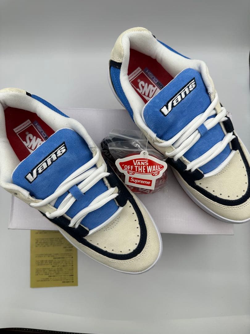 Supreme × Vans Speed \"Blue\" 28/5cm