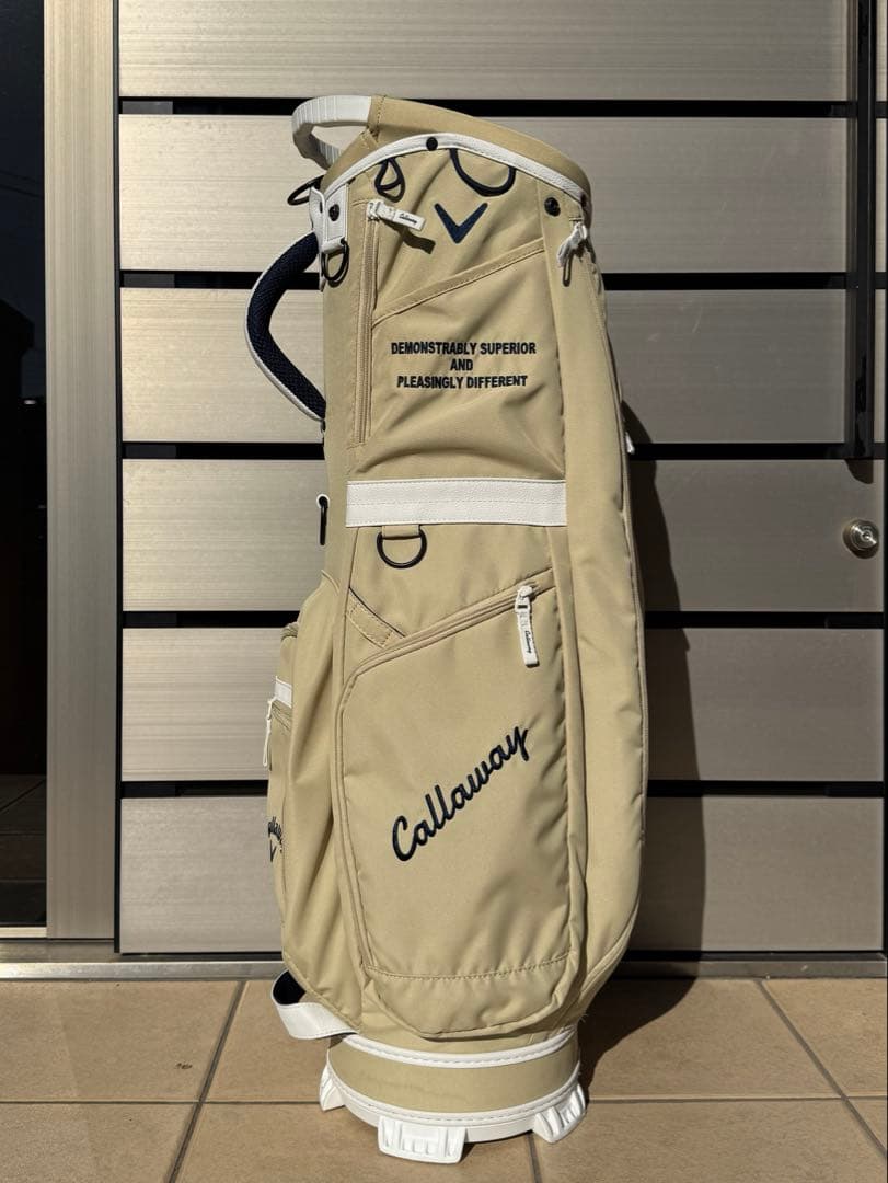 Callaway ゴルフキャディバッグ ベージュ　ユニセックス