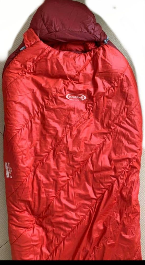 モンベル寝袋 バロウバッグ #0