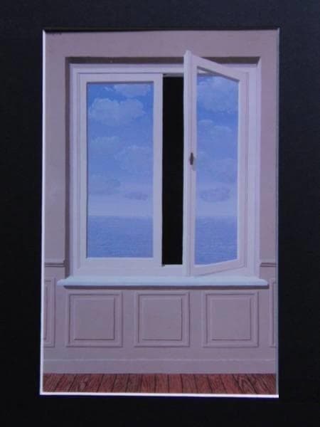 Rene Magritte、La Lunette d' Aproche