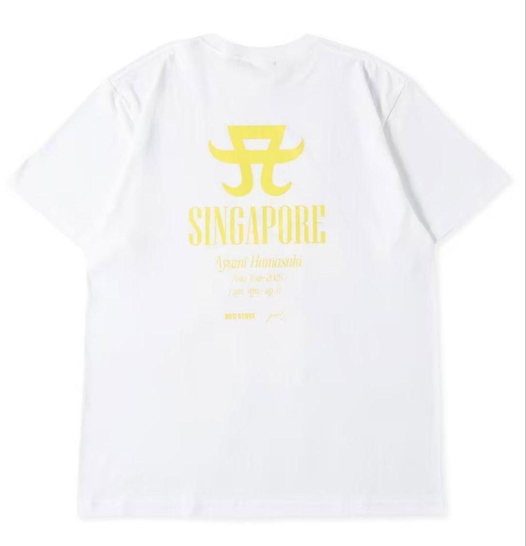 浜崎あゆみ ASIATOUR 2025 Tシャツ白 S シンガポール 新品 公式