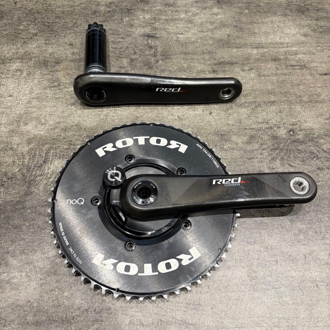 Quarq DZero パワーメーター Sram Red クランクセット