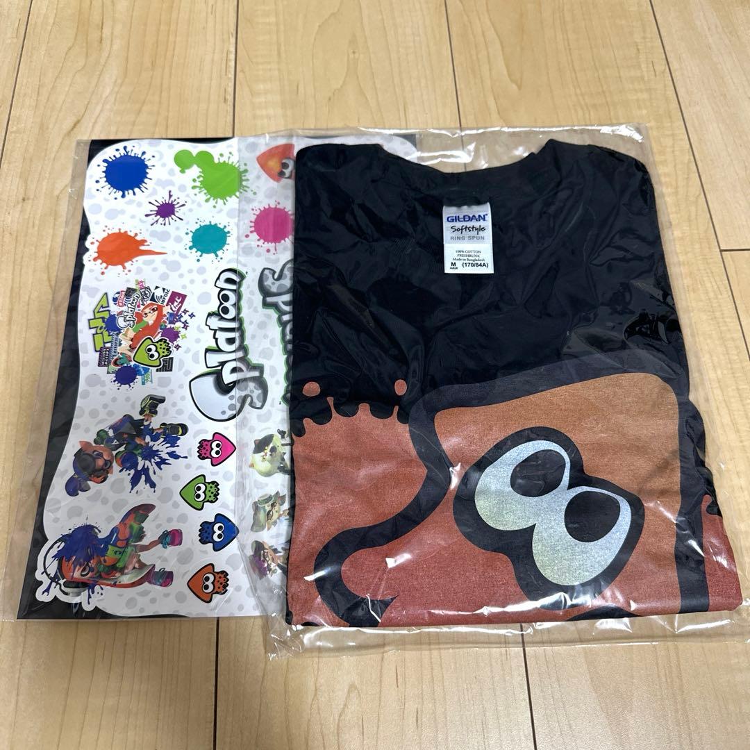 スプラトゥーン 非売品 Tシャツ シール ウデマエチャレンジ splatoon