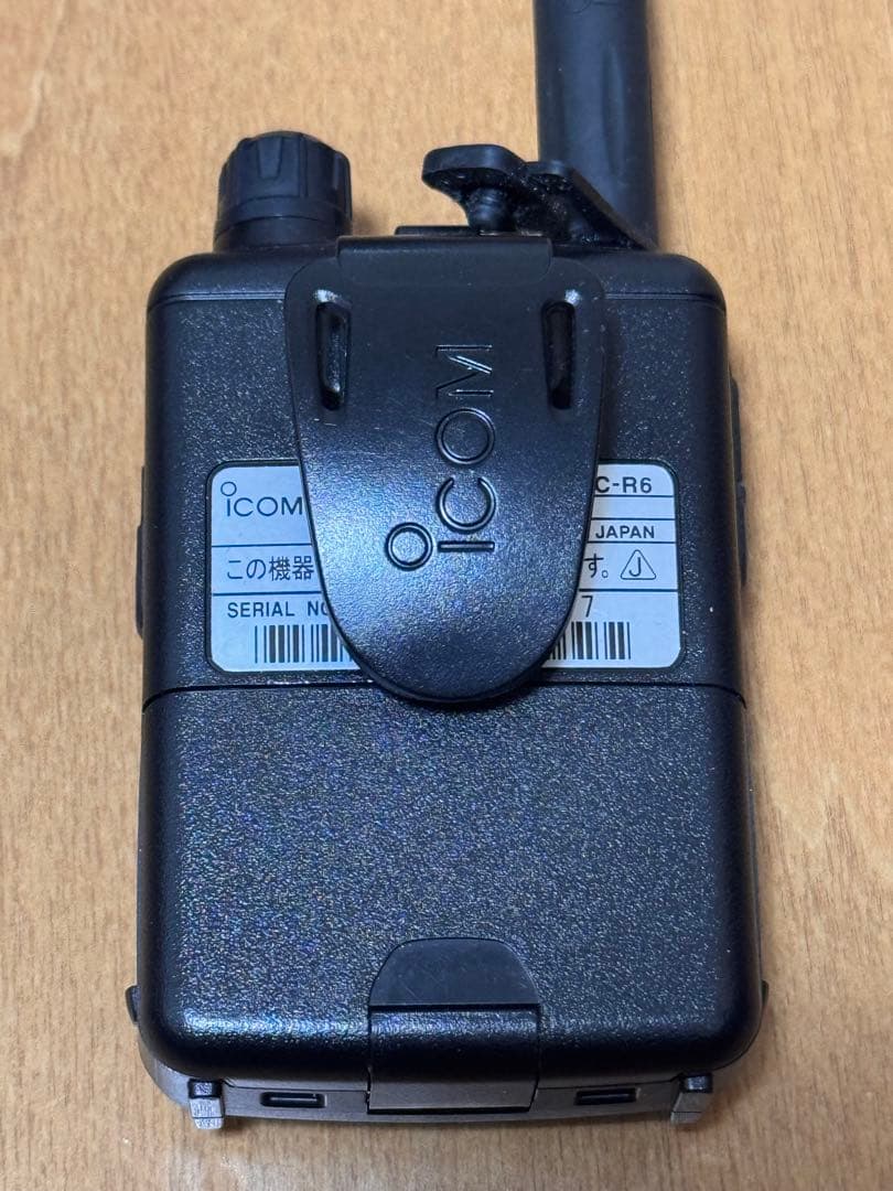ICOM IC-R6 通信受信機 イヤホン付き