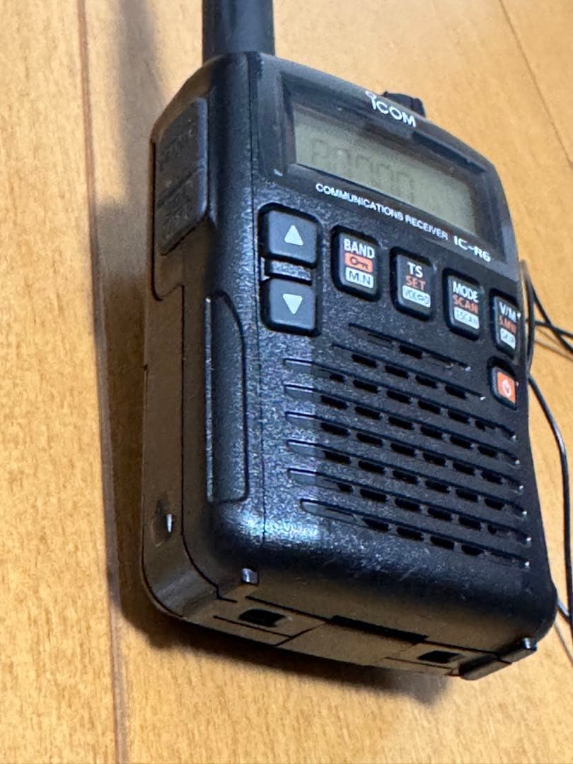 ICOM IC-R6 通信受信機 イヤホン付き