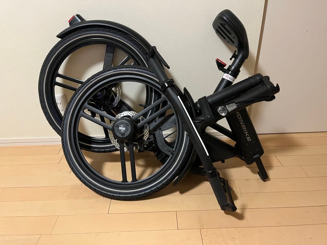 HONBIKE 電動アシスト自転車（BLACK/BLACK）