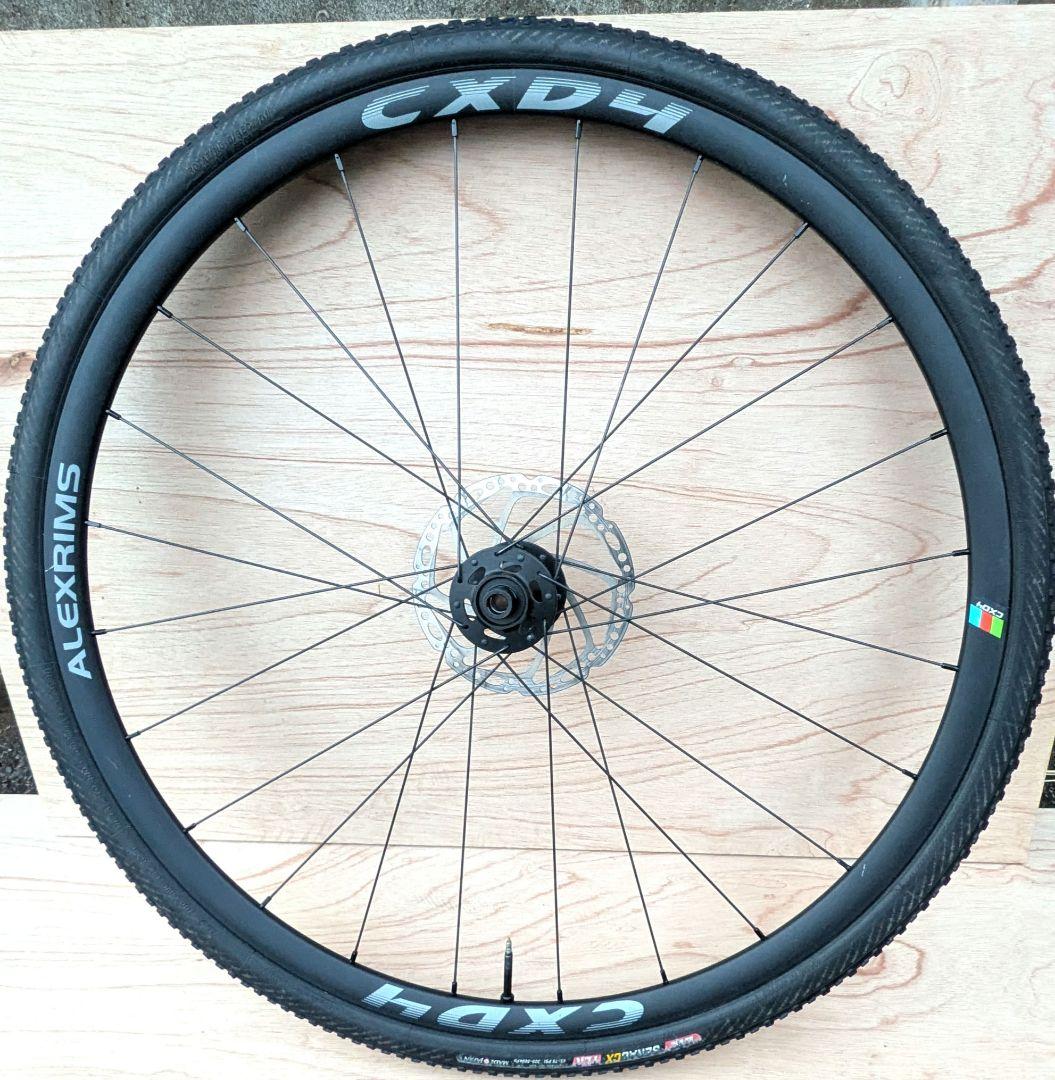 ALEXRIMS CXD4　前後セット　スプロケ・タイヤ・ローター付き
