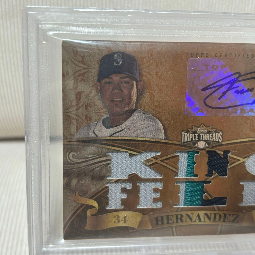 ゲームセンター・ゲームカード 13 topps triple threads relic autographs