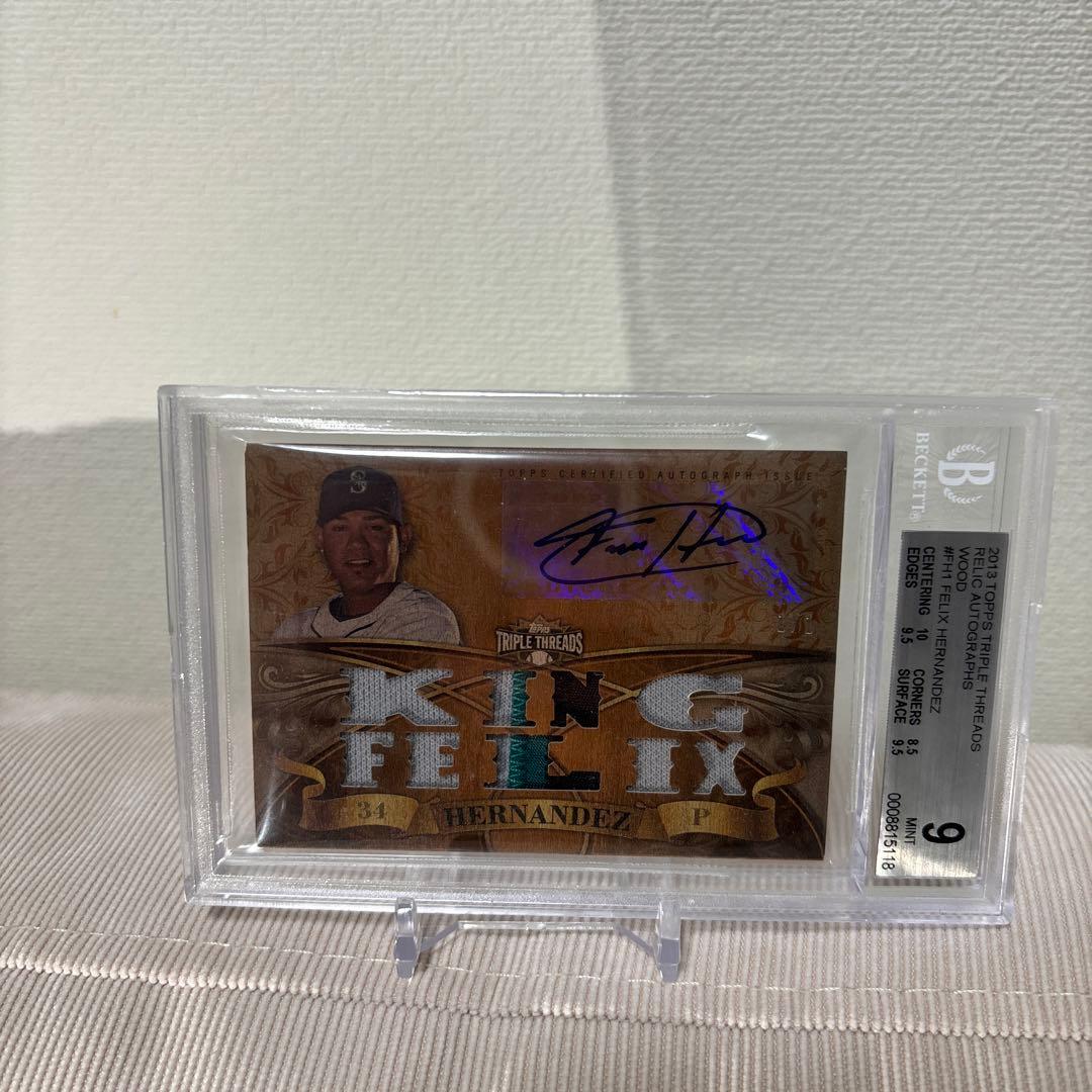 ゲームセンター・ゲームカード 13 topps triple threads relic autographs