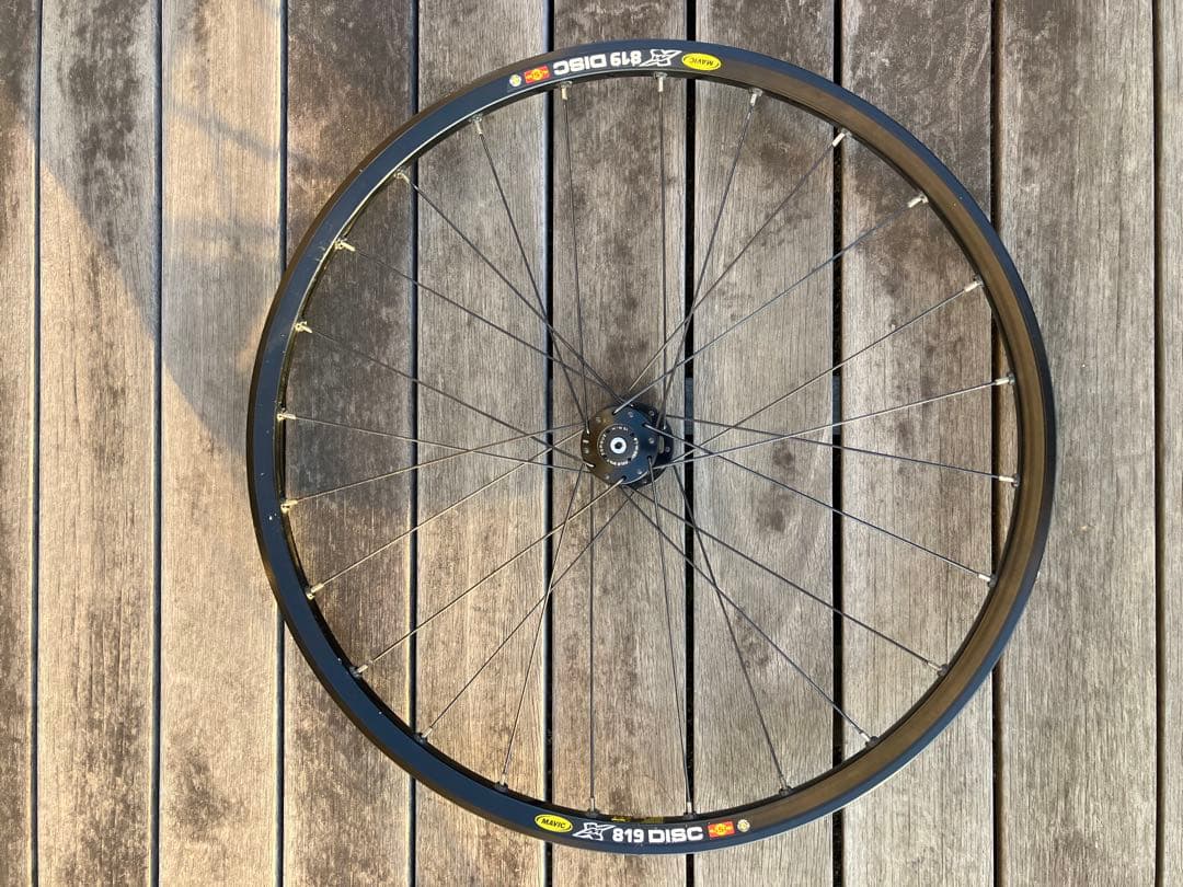 【中古】Mavic 819 DISC 26インチ ディスクホイール前後セット