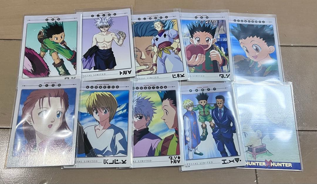HUNTER×HUNTER カードダスマスターズ　プレミアパック　旧アニメ